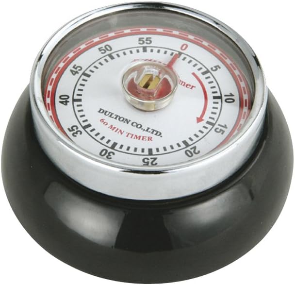 Amazon.com: Zassenhaus Magnetic Retro Kitchen Timer, Classic Mechanical ...