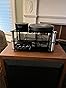 Amazon.com: KGUSS Mini Audio Component Rack Black Acrylic 2-Layer Rack ...