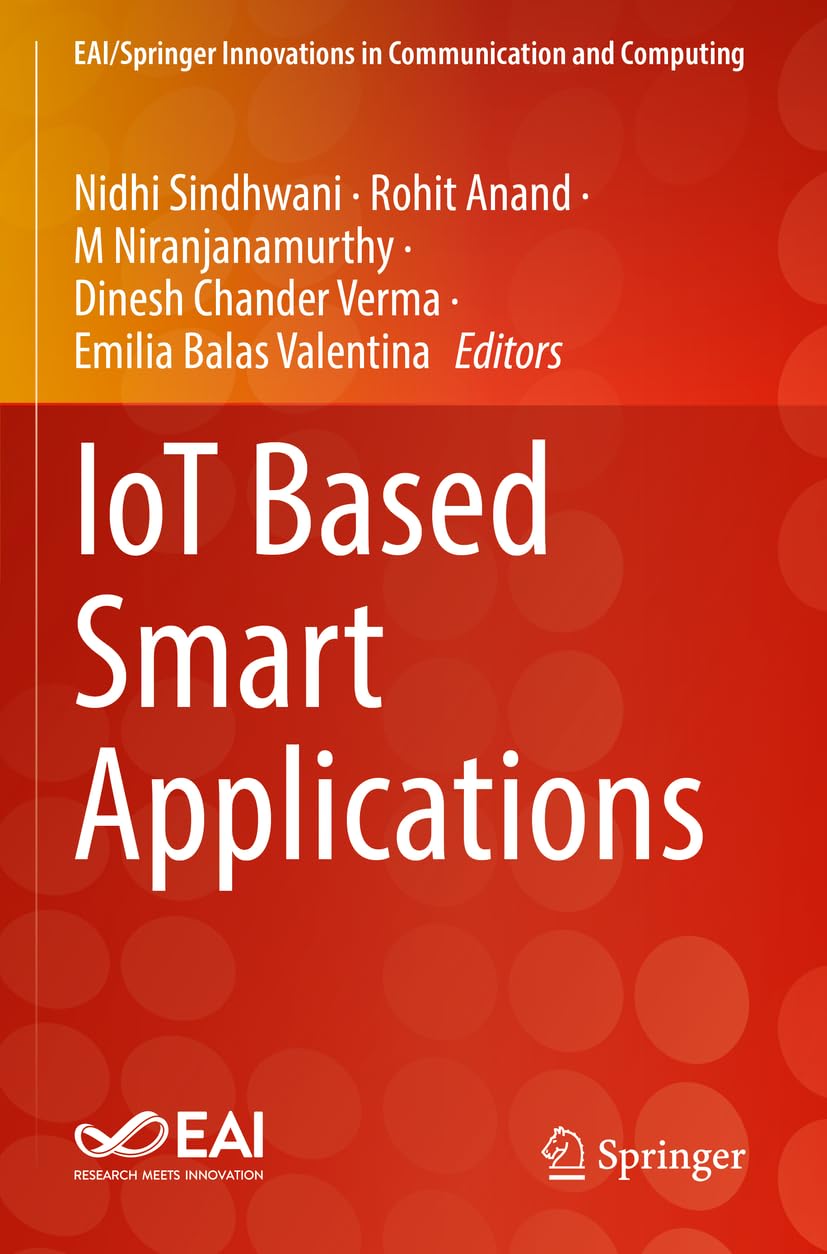 Buy IoT Based Smart Applications (EAI/Springer Innovations in Communication and Computing) Book ...