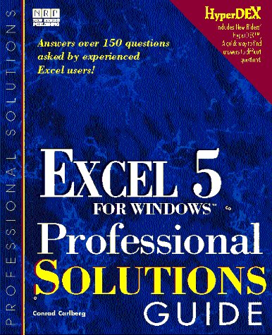 Amazon.com: The Excel 5 Professional Solutions Guide: 9781562053482 ...