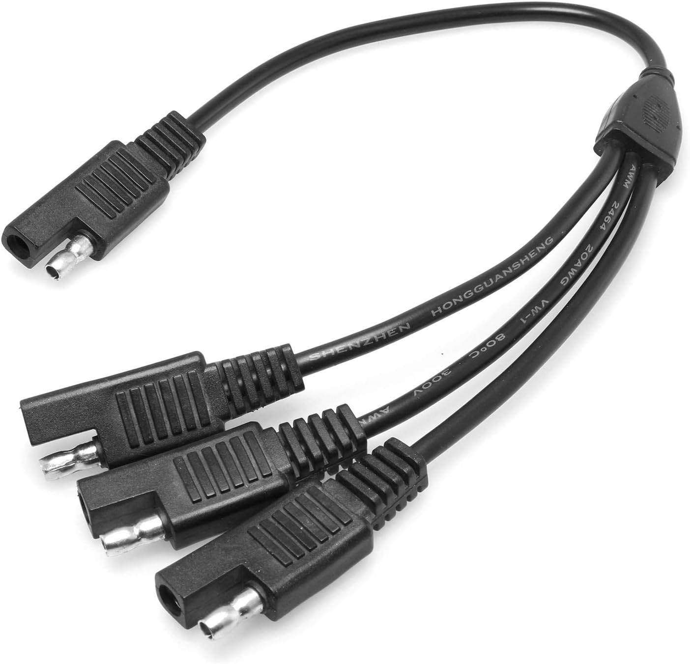 Amazon.com: GINTOOYUN 2 PCS DC8020 Connector Pigtail Cable DC 8.0MM x 2 ...