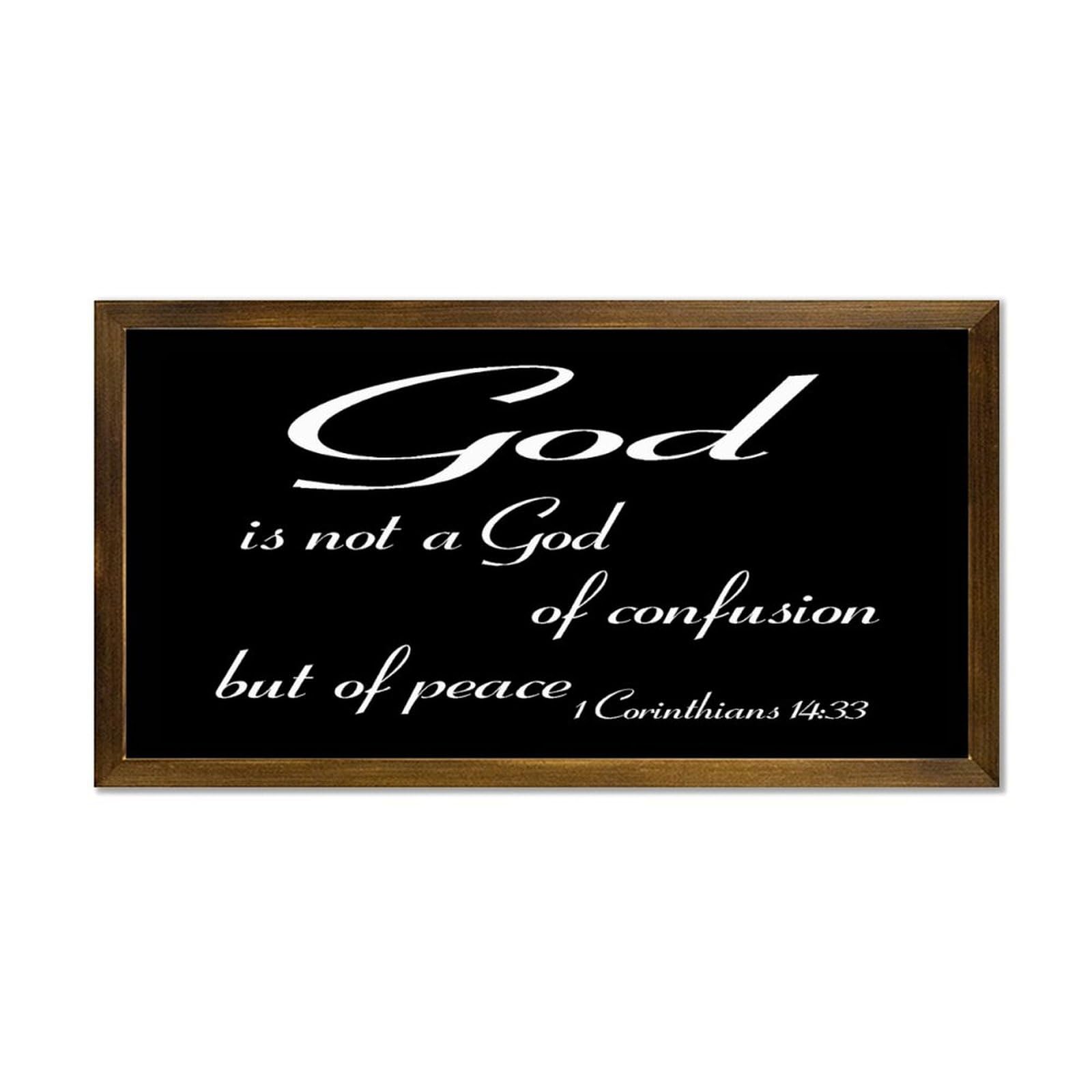 God Confusion Quotes Peace Of God