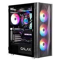 Galax (Rev-06) Revolution 06 Black with 4 RGB Fans Preinstalled, Mid ...