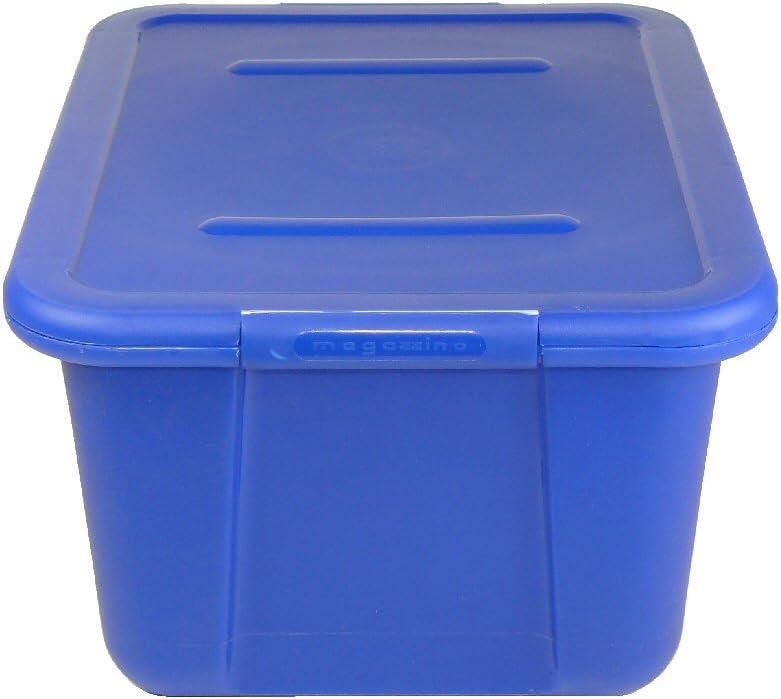 Amazon.com - Romanoff Snap Tite Tote, 15 Quart, Blue - Lidded Home ...