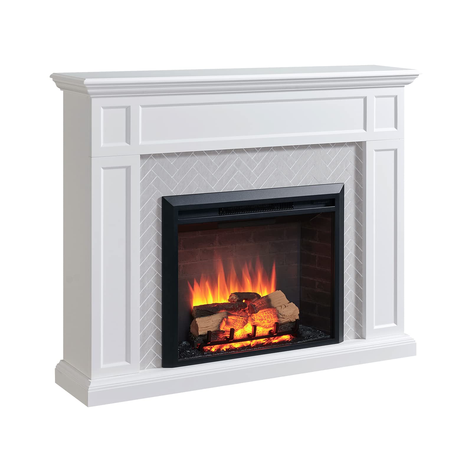 Amazon.com: LegendFlame® Hailey Electric Fireplace with 57" Mantel ...