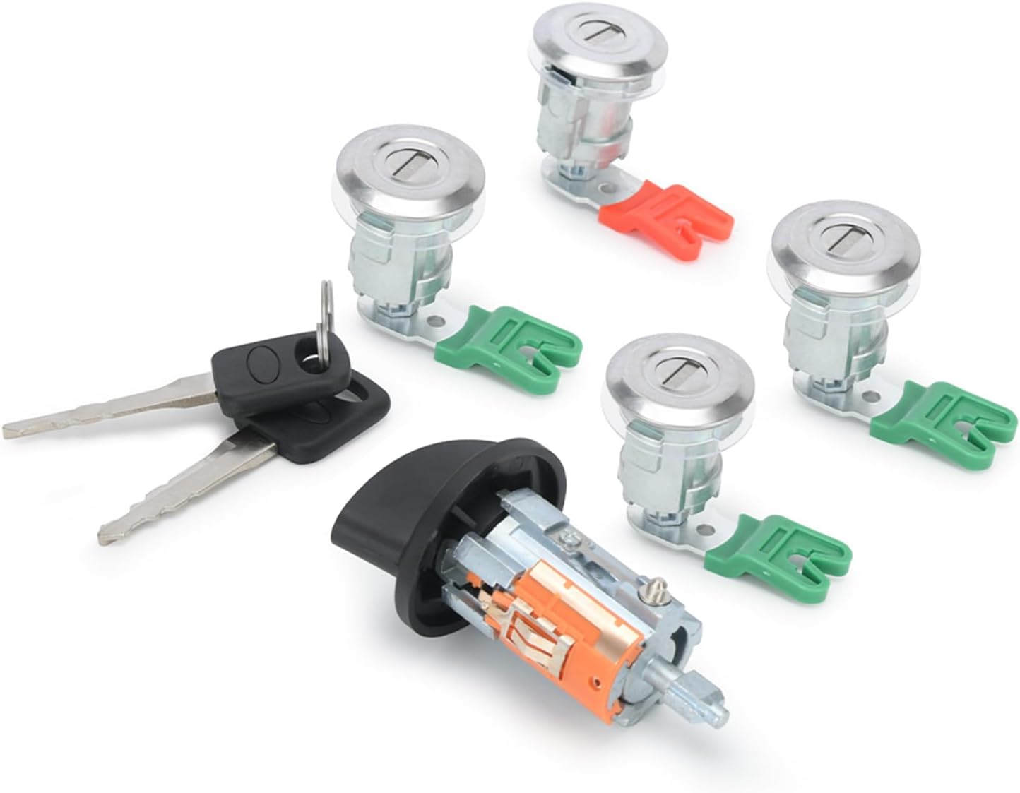 Amazon.com: Ignition Switch Lock Cylinder Door Lock Cylinder with Key ...