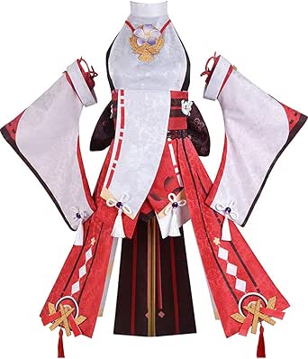 Game Genshin Impact Yae Miko Costume de cosplay pour femme – Robe ...