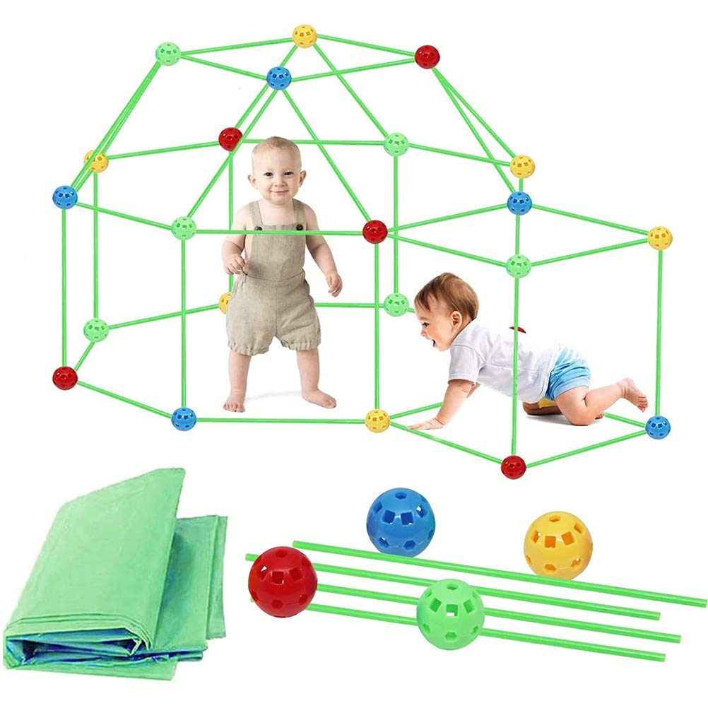 Fort Building Kit Kids Construction Fort Building Kit Build Your ...