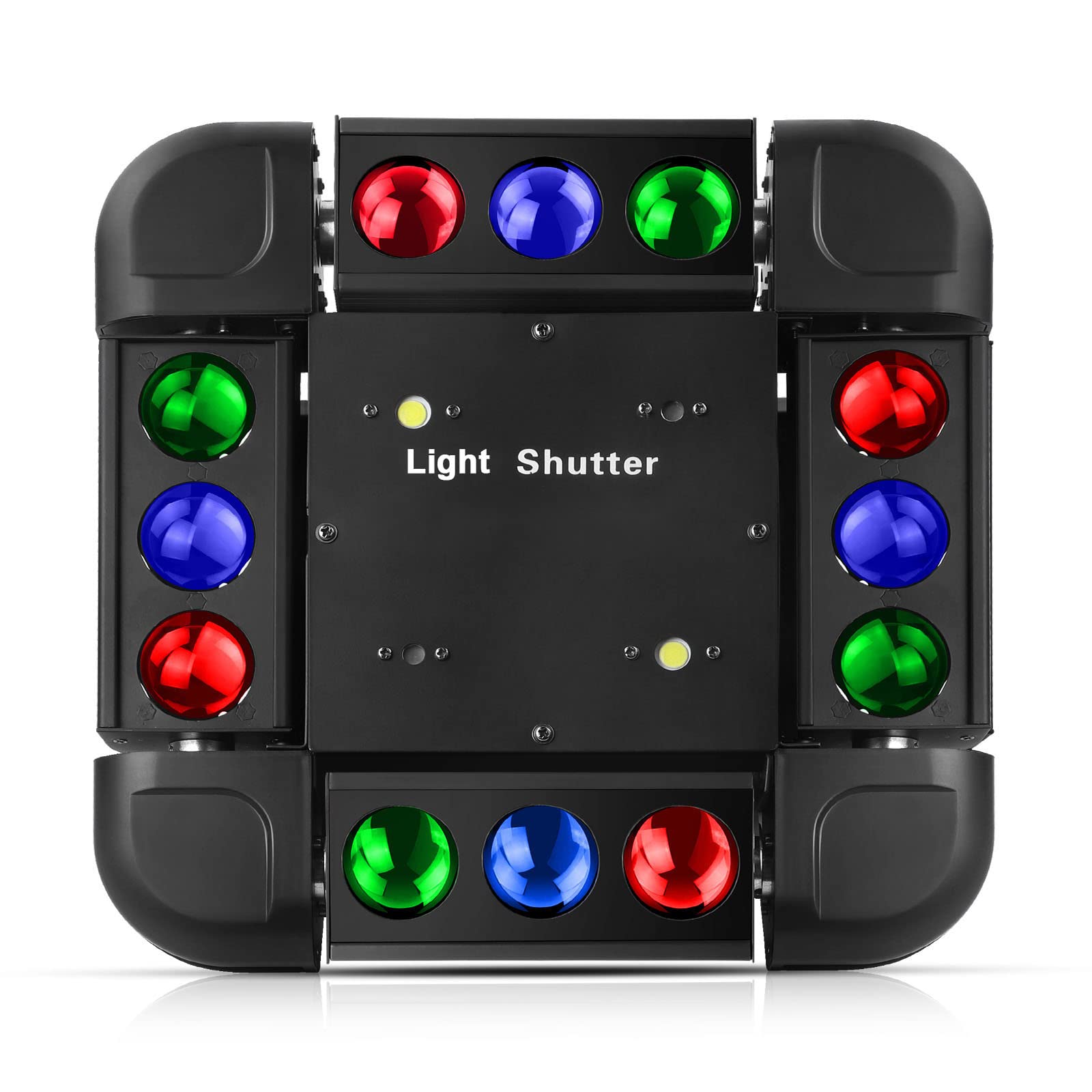 Moving Head Light, FODEXAZY DJ Lights 12LEDs 150W RGBW Beam Light 4-in ...