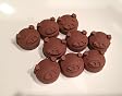 Amazon.com: Webake Football Chocolate Mold, 30-Cavity Football Silicone ...