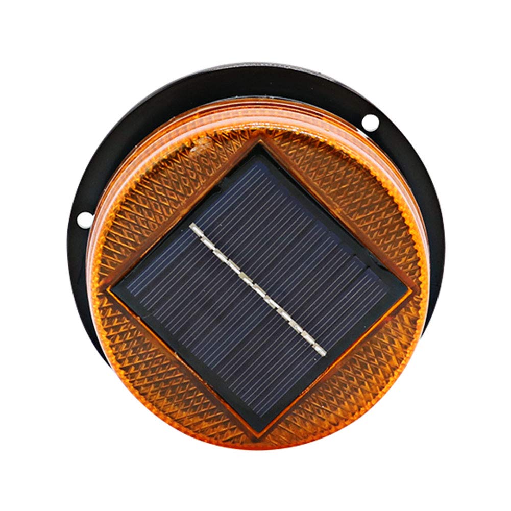 Buy AIZYR Flashing Warning Lights, Solar LED Warning Light Night Safety ...
