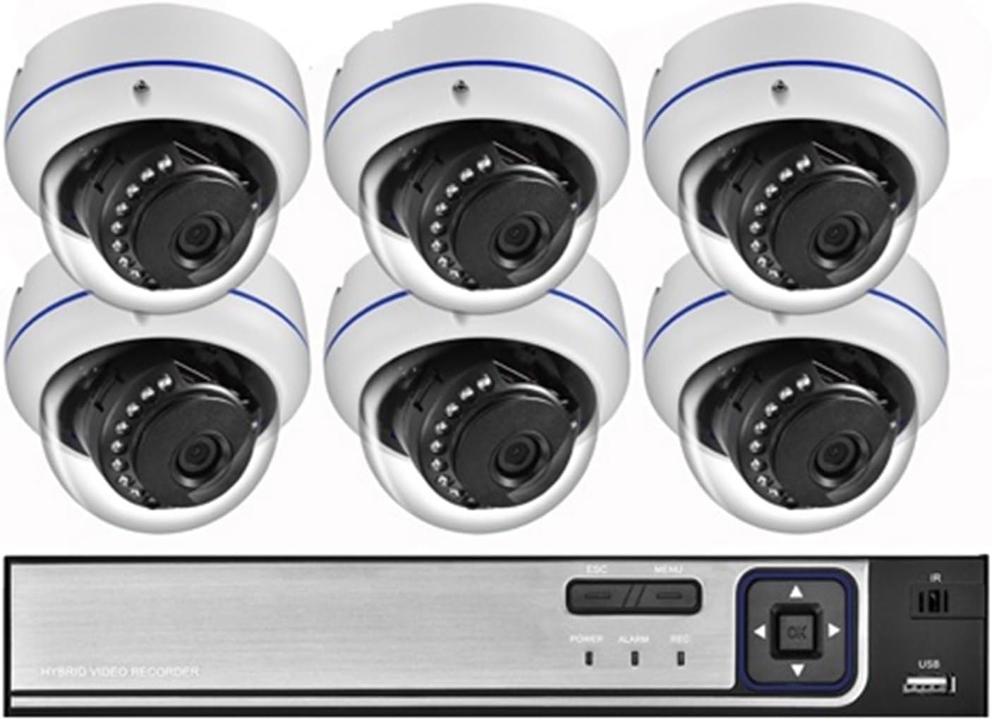 Amazon.com : Surveillance Camera 4K 8MP Security Camera System H.265 ...