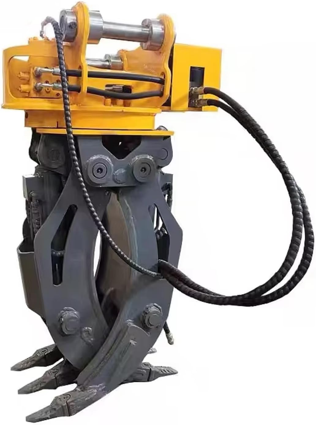 360 Degree Rotary Hydraulic Rotator with Hydraulic Grapple Attachment ...