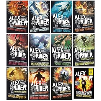 Alex Rider 12 Books Collection Set By Anthony Horowitz (World Book Day ...