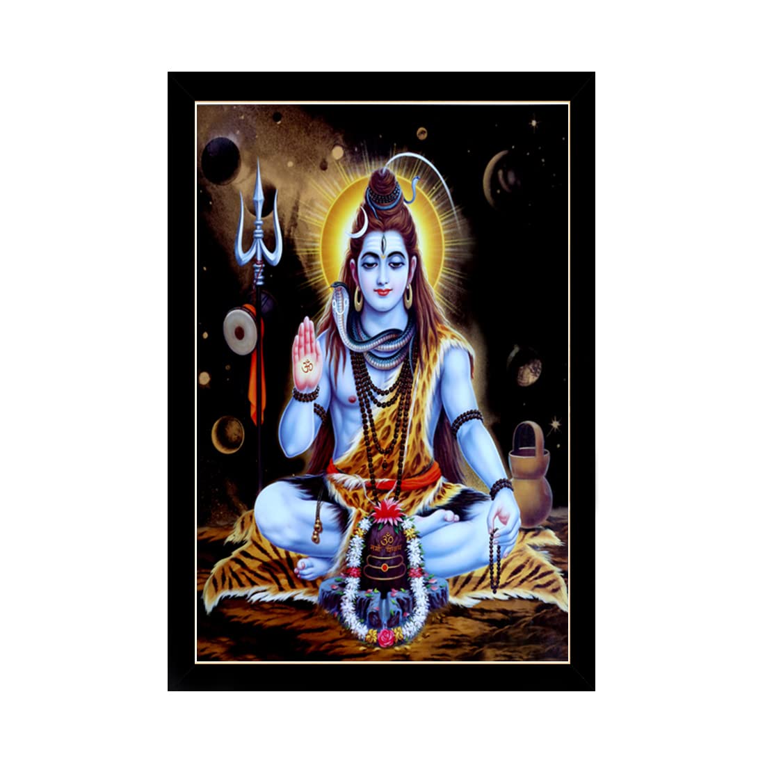 Dharvika Innovations Shiva Photo Frame | Shiva Parvati Photo Frame ...