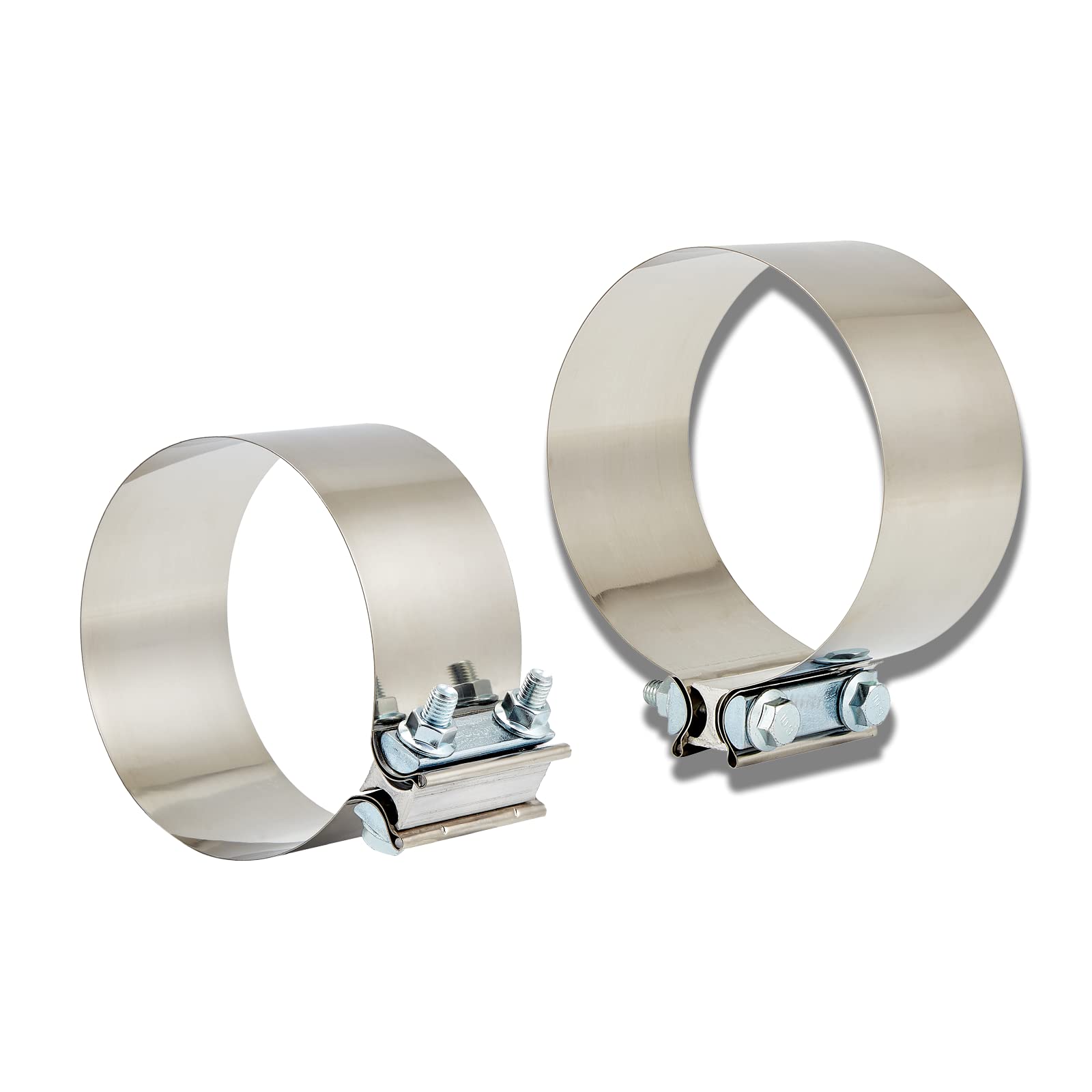 Amazon.com: Butt Joint Band Clamps,Exhaust Muffler Clamp Exhaust Pipe ...