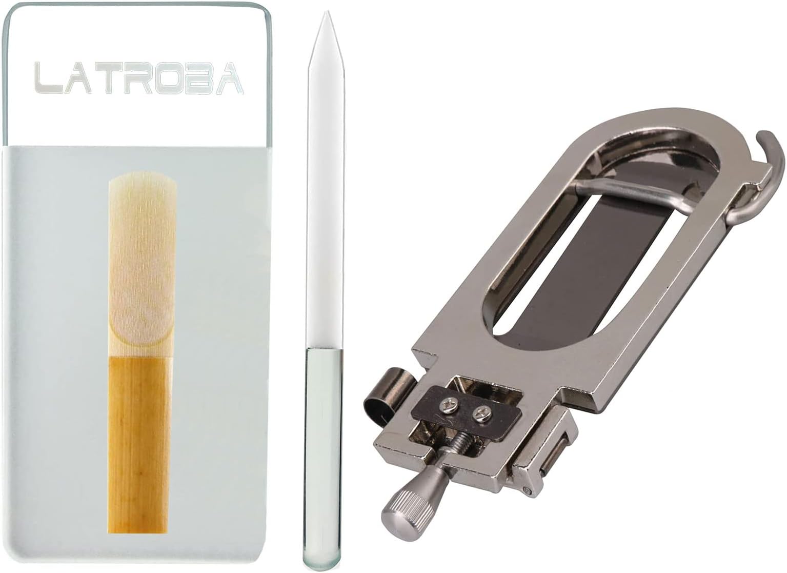 Amazon.com: Vandoren Glass Reed Resurfacer and Reed Stick : Musical ...