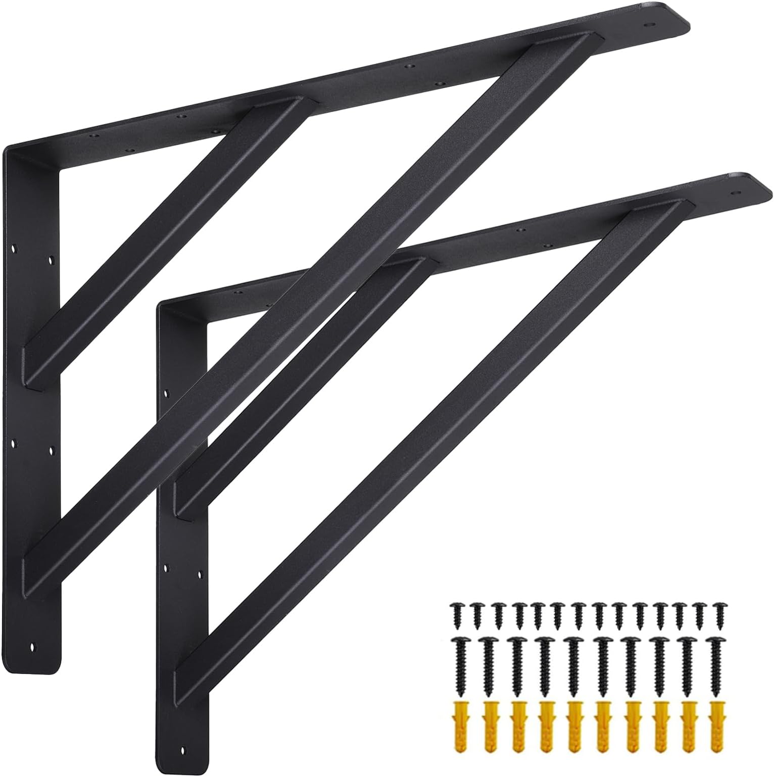 Amazon.com: Iron Supports Universal Heavy-Duty Commercial Bracket ...