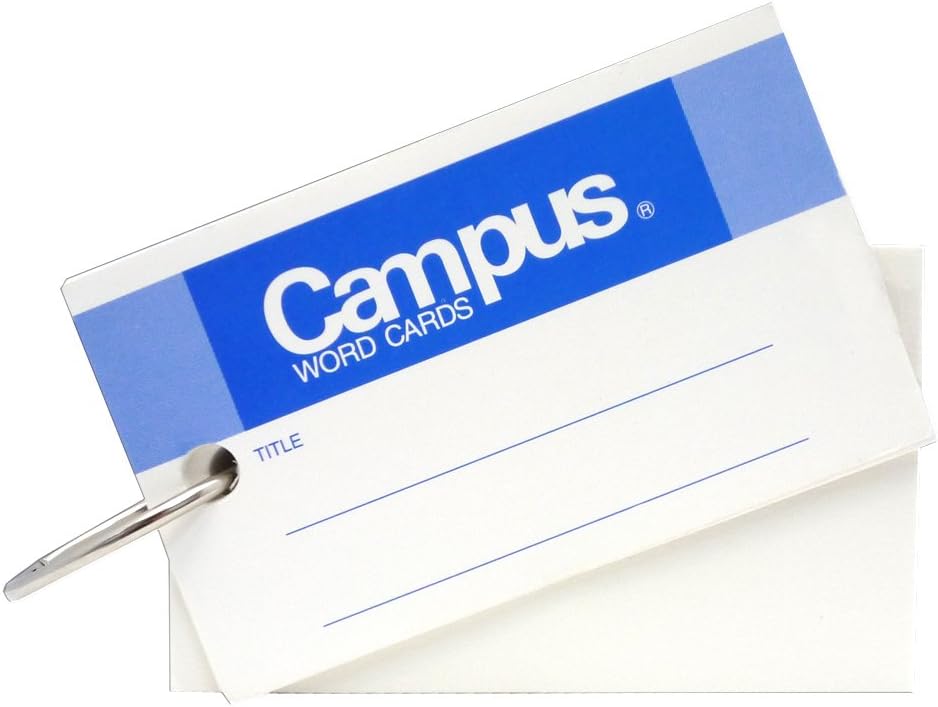 Kokuyo Campus word card PP sheet cover size extra large 115 sheet Tan ...