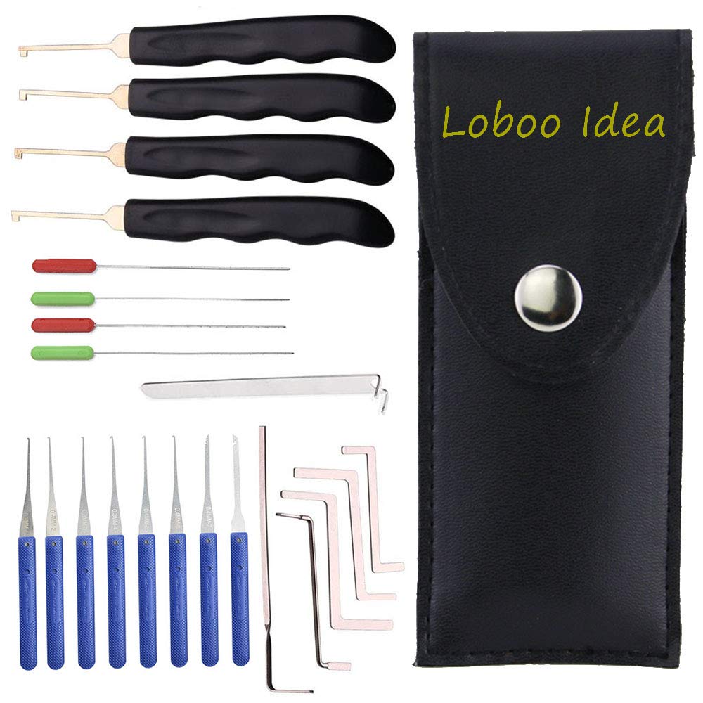 Loboo Idea 20-Pieces Broken Key Extractor Kit, Home Depot Lockpicking ...