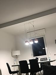 Invicta Interior 22975 Hängeleuchte Copper Ball 3er, höhenverstellbar ...