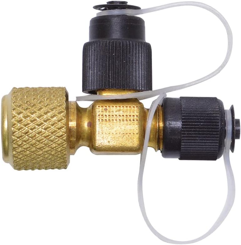 Uniweld 92816 Vacuum Pump Adapter 1/4" F.F. X 1/2" ACME X 1/4" M.F ...