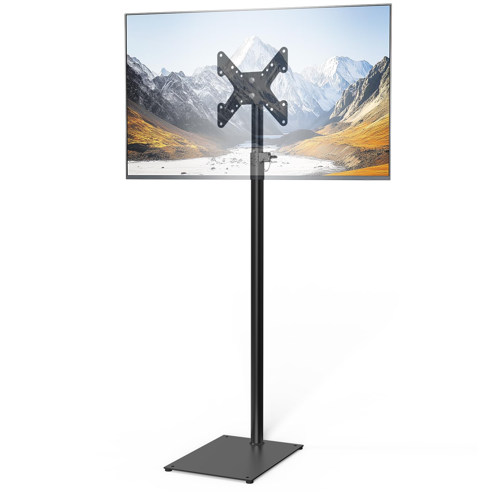 Amazon.com: Babibobibibi TV Stand with Mount 70” Height Adjustable Tall ...