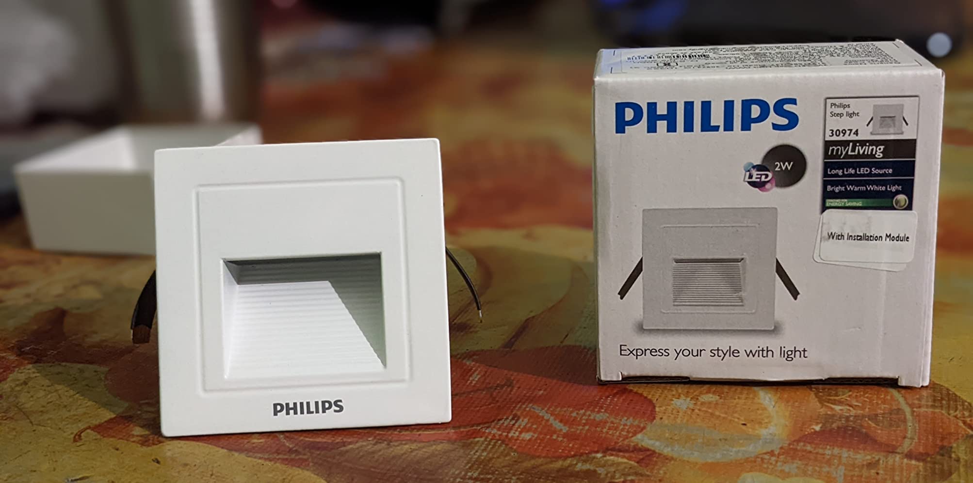 Buy Phillips Led 2 Watt Step Light (Article No:30974) Floor Light ...