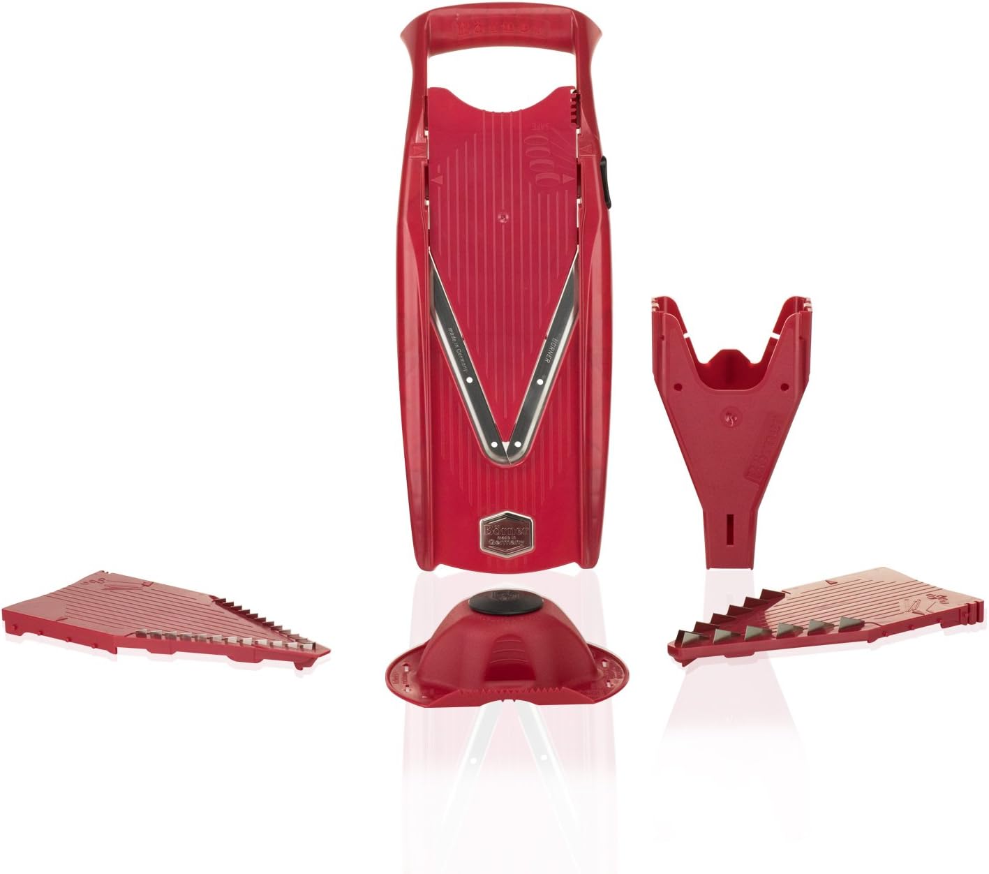 Amazon.com: Swissmar Borner V Power Mandoline (Red) : Home & Kitchen