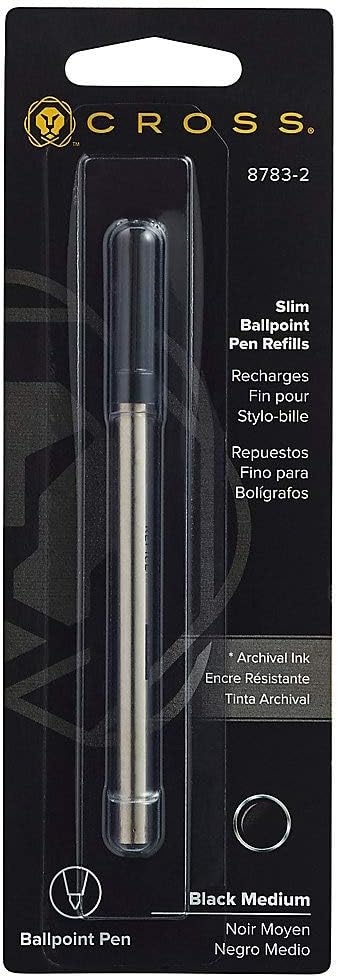 Cross 8783-2 Original Slim Archival Ink Refill for Ballpoint Pens ...
