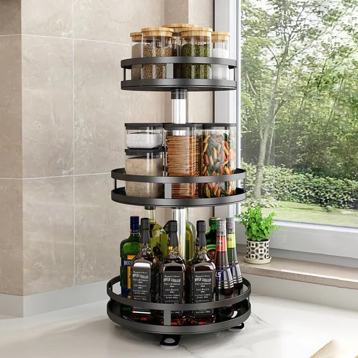Lukzer 3 Layer Multi-Purpose Kitchen Storage Rack Vegetables and Fruits ...