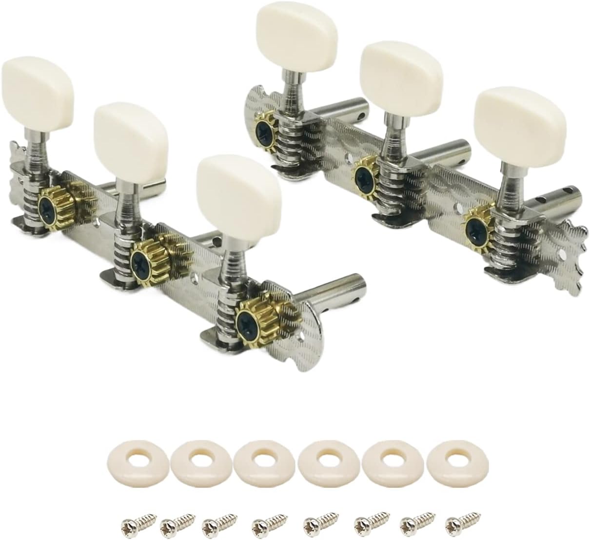 Amazon.com: Steinberger Gearless Tuner Set (Chrome) : Musical Instruments