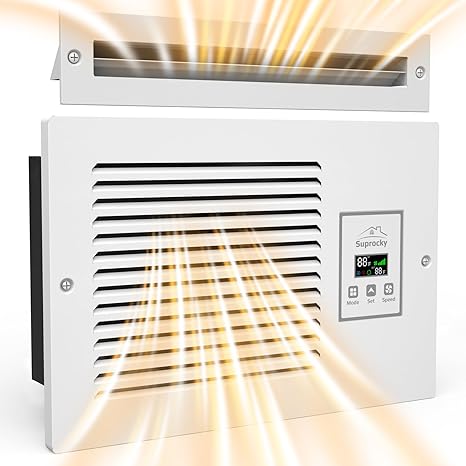 Amazon.com: SUPROCKY Room to Room Air Transfer Fan, Through Wall ...