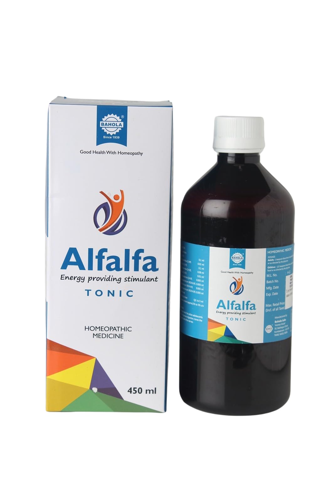 Buy Bahola Alfalfa Tonic 200ml | Energy Boost Syrup | Natural Fatigue ...
