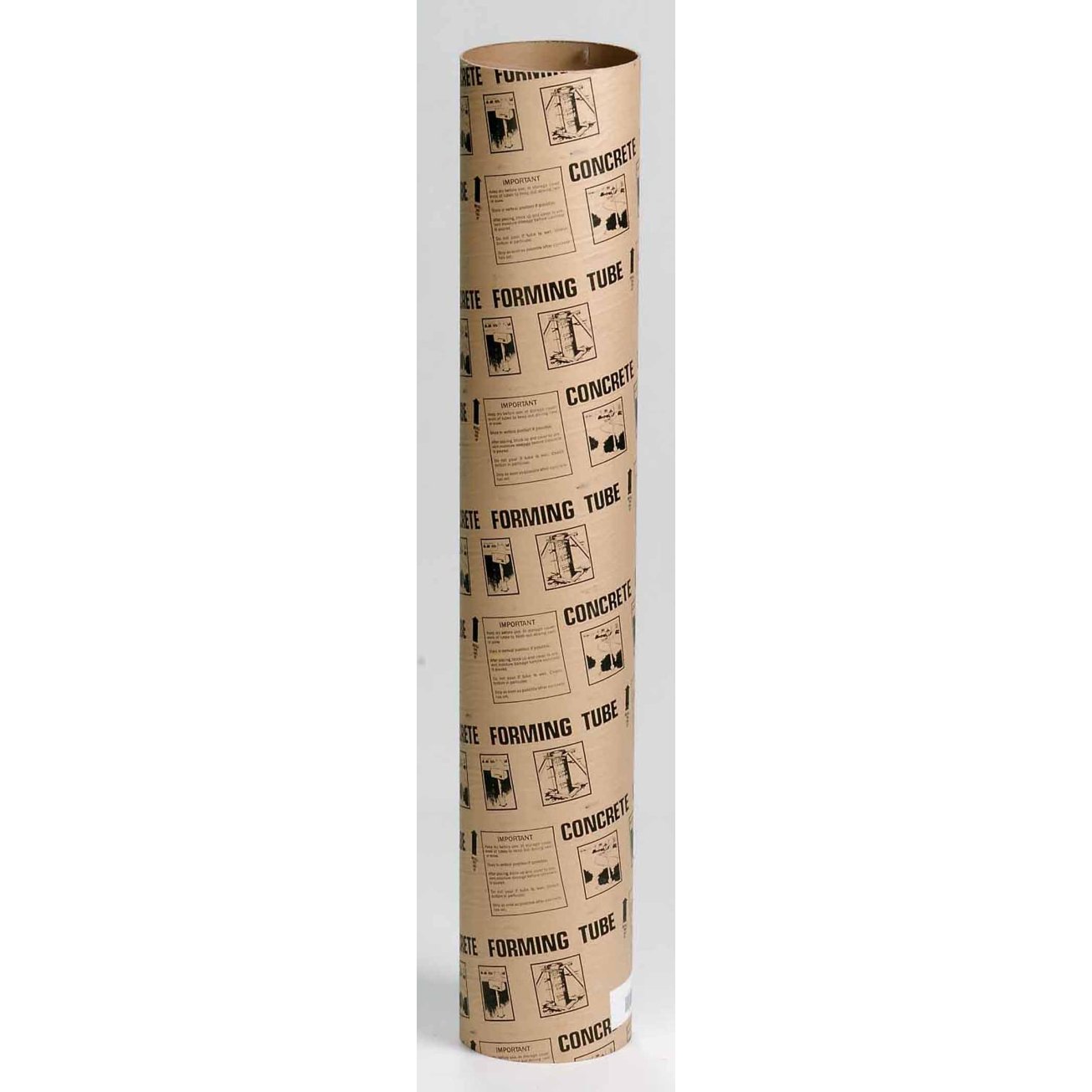 Quikrete 24 Concrete Forming Tube Wausau Supply | Concrete Pour Tubes