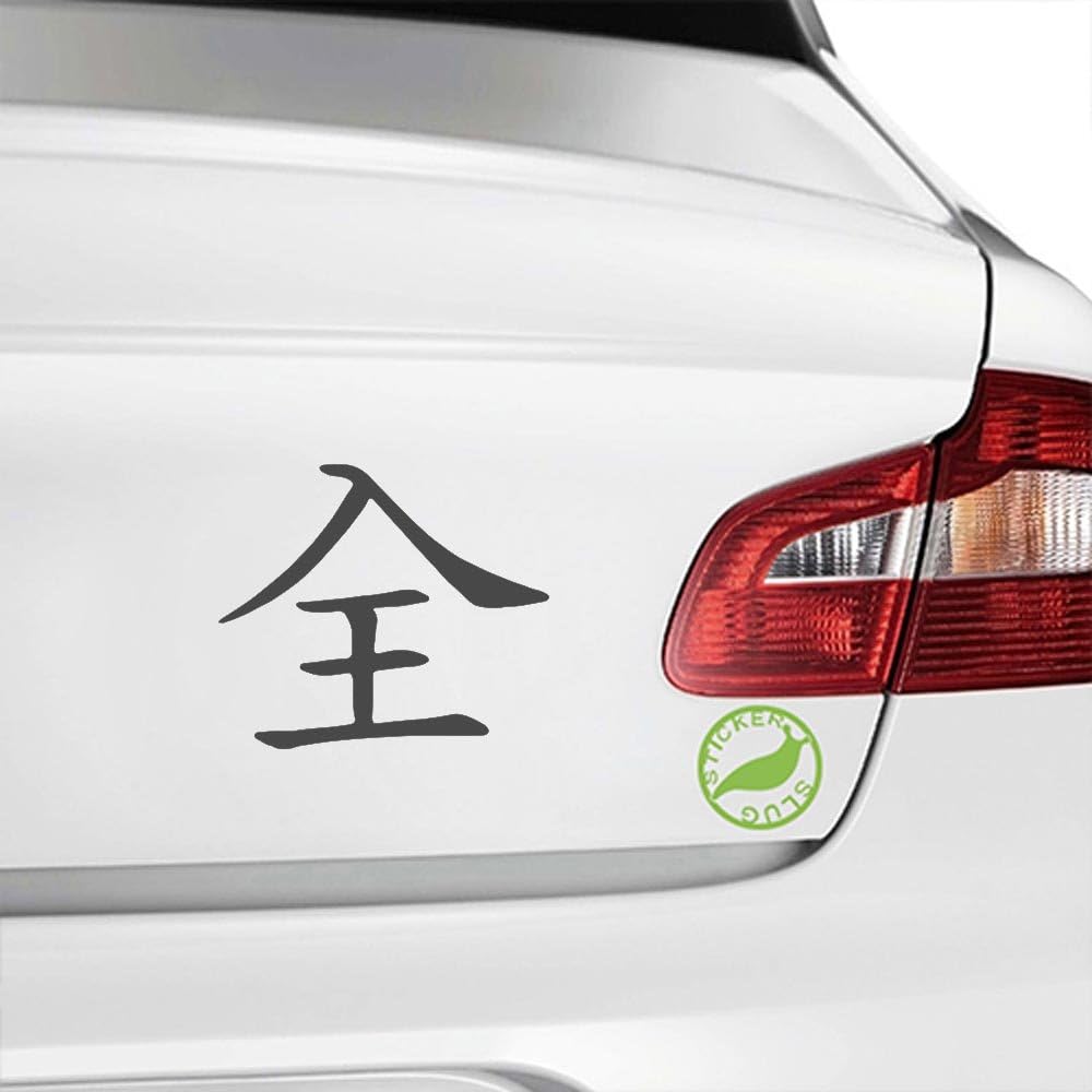 Amazon.com: Complete Decal Sticker (Charcoal, 5 inch) Size SML: 5in x ...