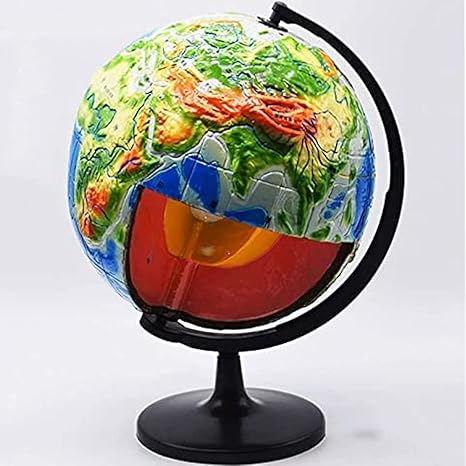 Amazon.com: Wrobelax Earth Structure Model, Earth Internal Structural ...