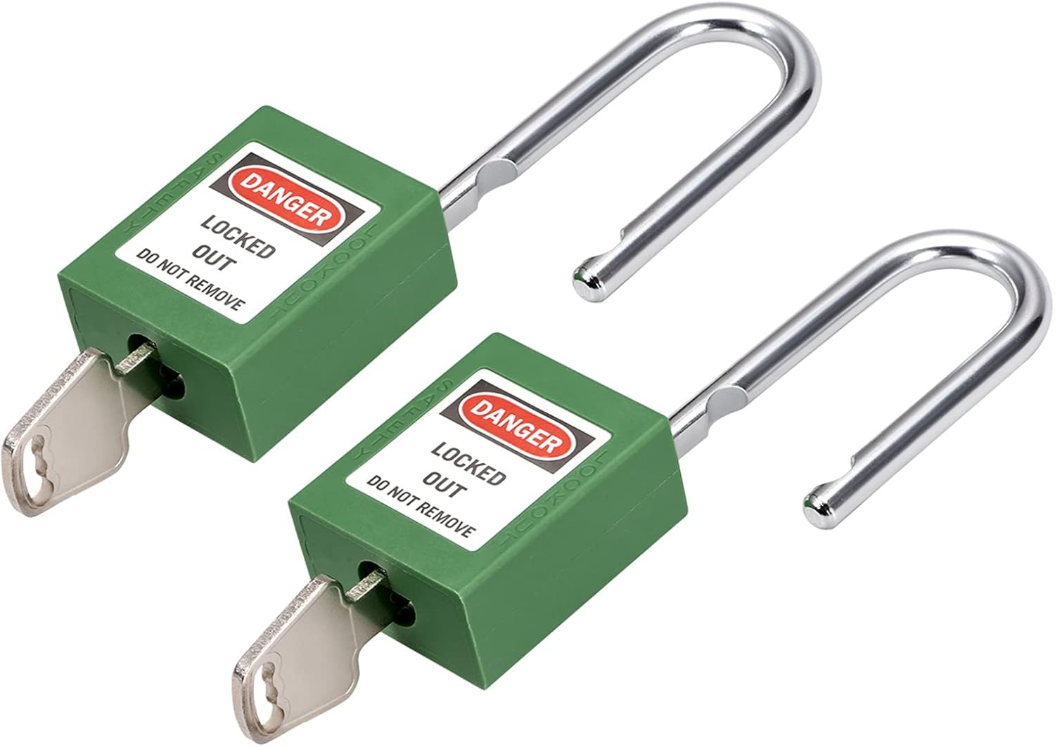 M METERXITY 2 Pack Tagout Lockout - Indoor Outdoor Safety Padlock ...