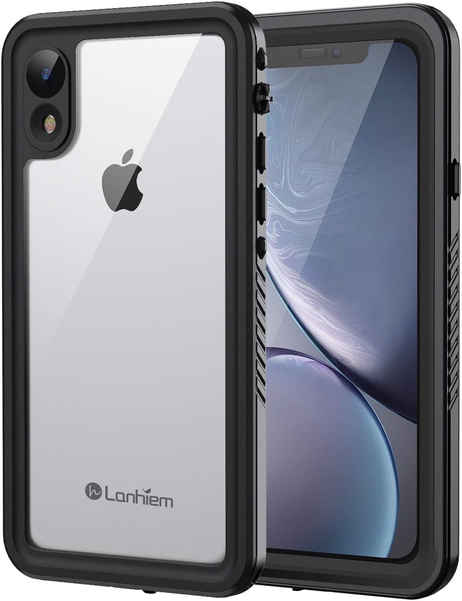 Amazon.com: Lanhiem for iPhone XR Case, IP68 Waterproof Dustproof Case ...