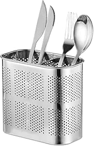 Amazon.co.jp: Stainless Steel Chopsticks Stand, 2 Pockets, Includes ...