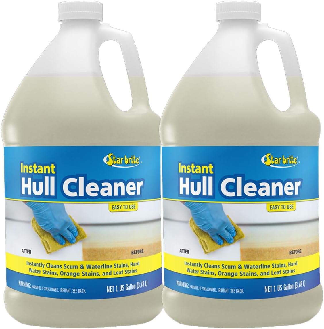 Amazon.com: STAR BRITE Instant Hull Cleaner - 1 GAL - 2 PACK : Sports ...