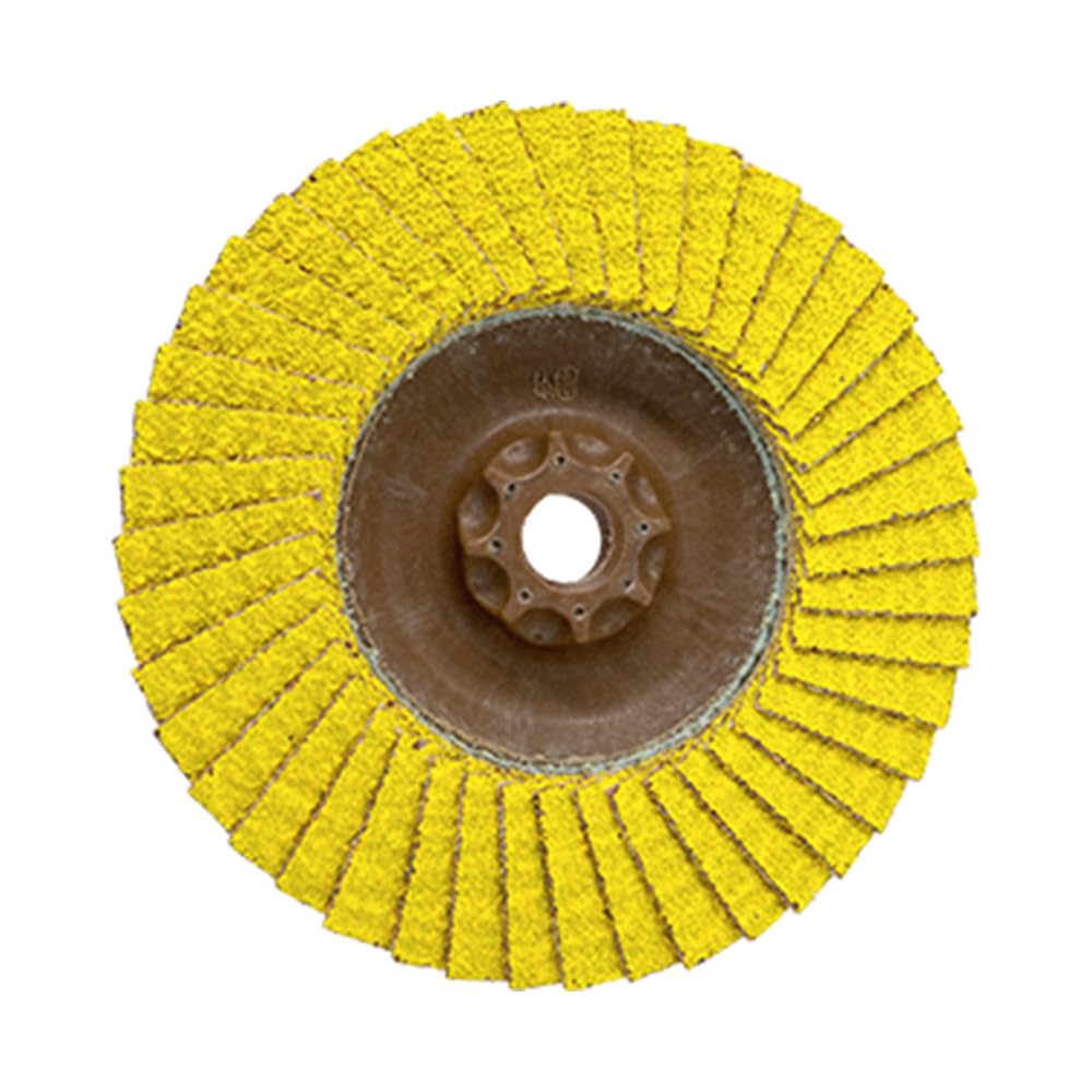 CS Unitec PLANTEX SunFire Ceramic Trimmable Flap Disc, Eco-Friendly ...