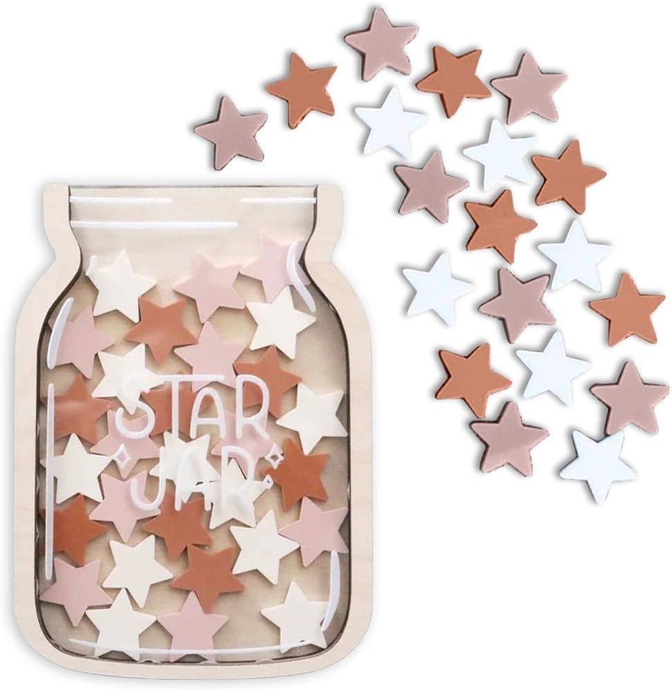 Amazon.com : MDPrints Reward Jar Classroom, 16-100 Tokens Custom ...