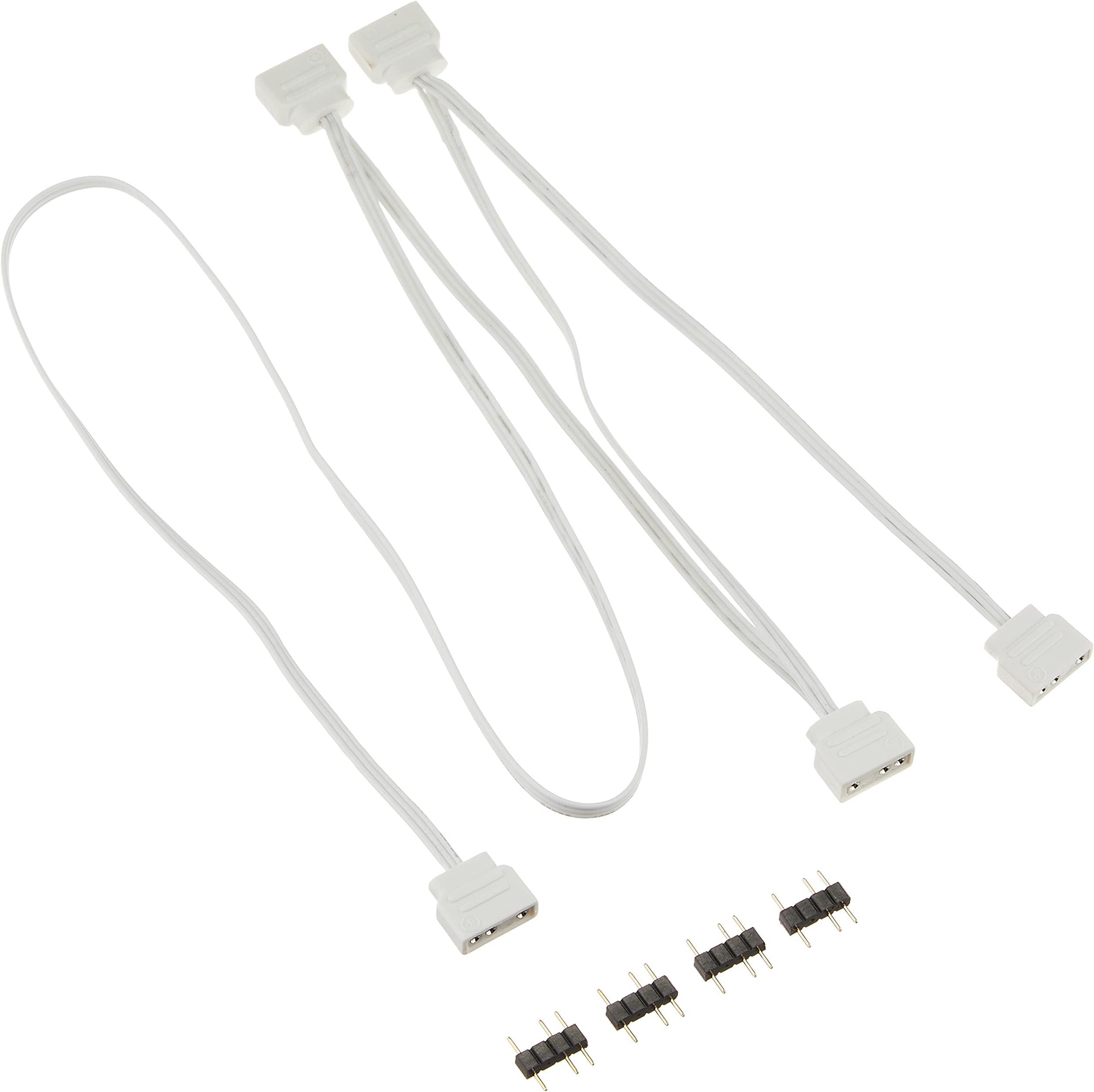 Amazon.co.jp: アイネックス アドレサブルLED用4分岐ケーブル 76cm ホワイト RLD-SPLITDC4AW : パソコン・周辺機器