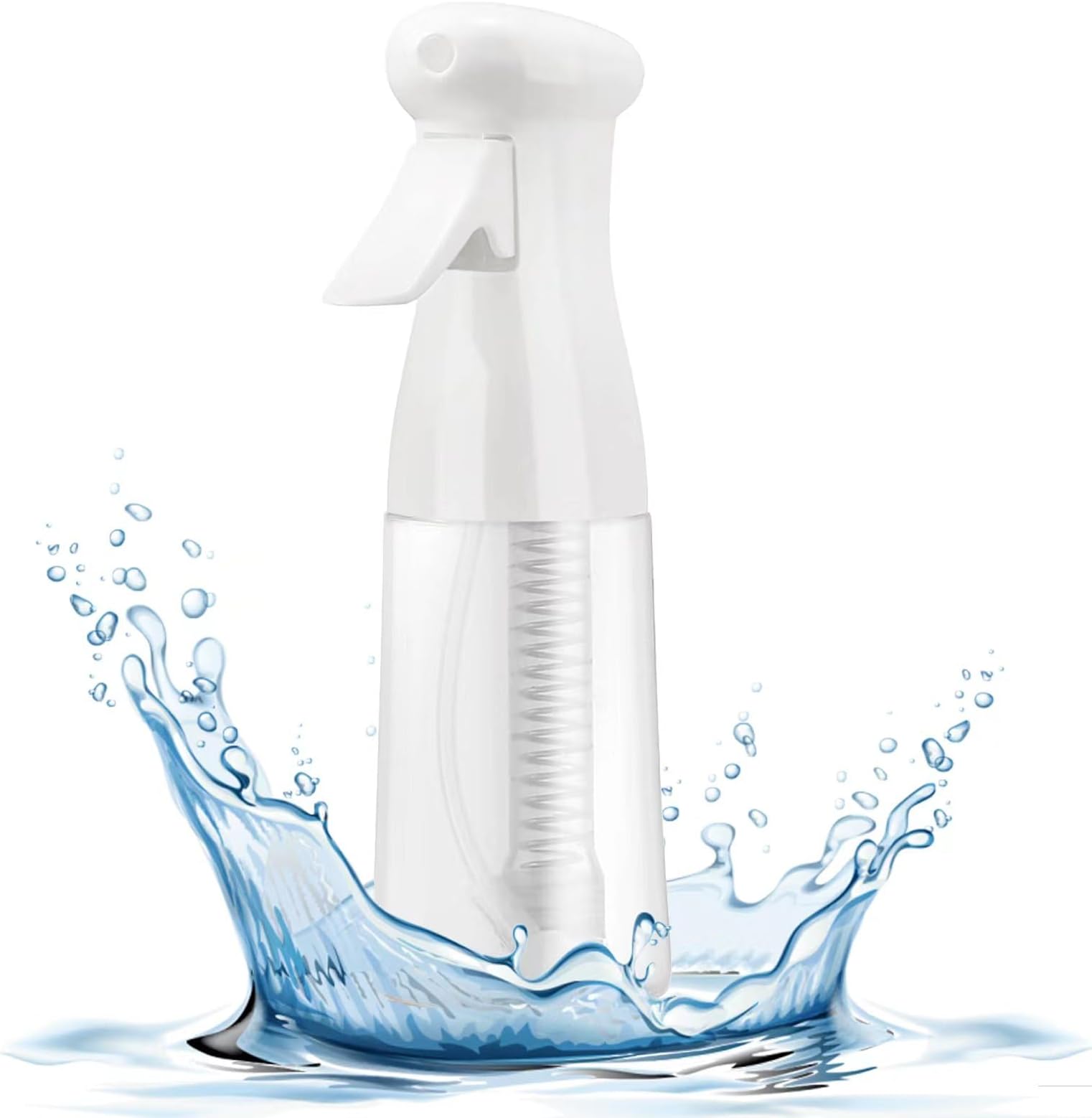 Amazon.com: NIACONN Continuous Water Mister Spray Bottle for Hair, 10 ...