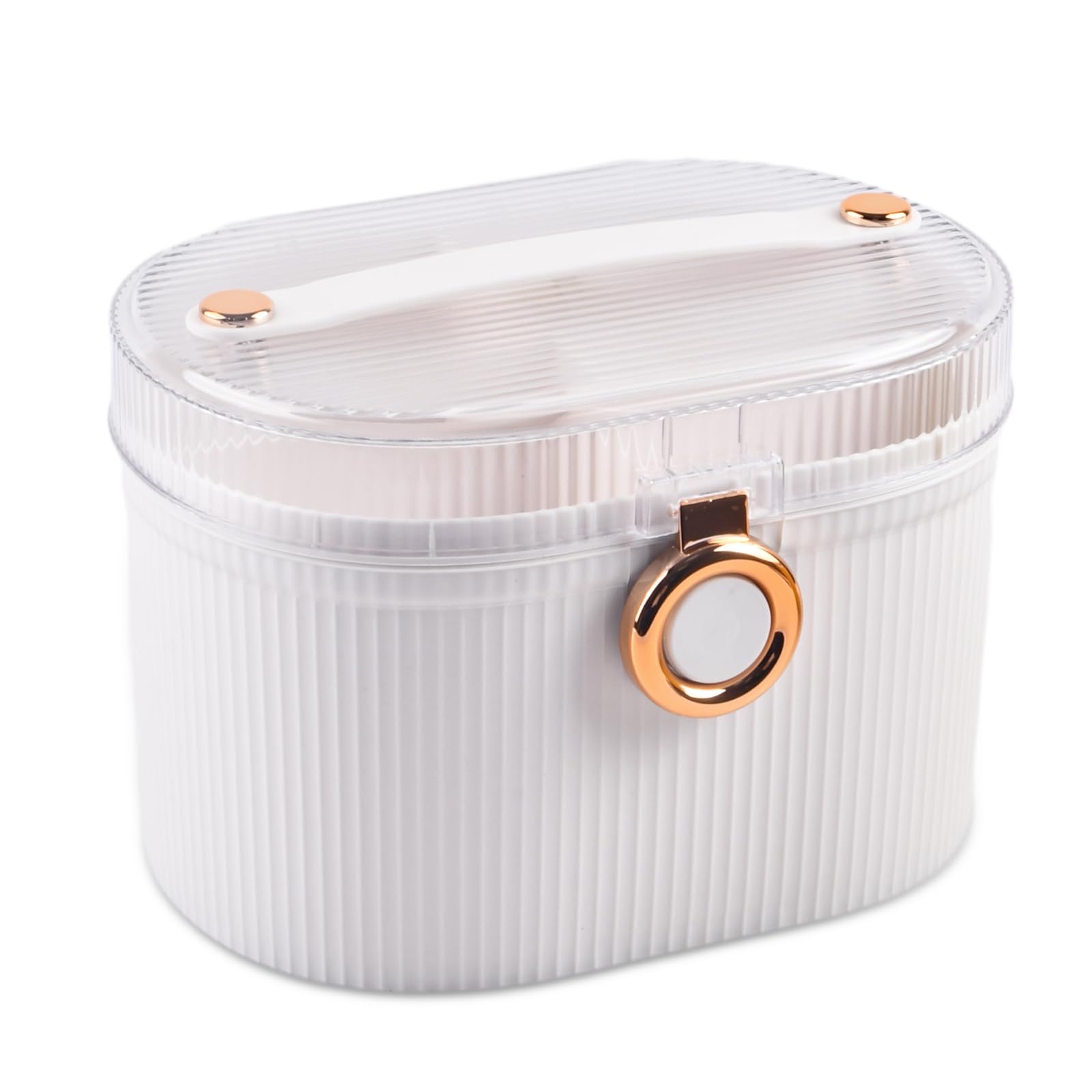 2-Layer Household Medicine Container Box, Medicine Storage Organizer ...