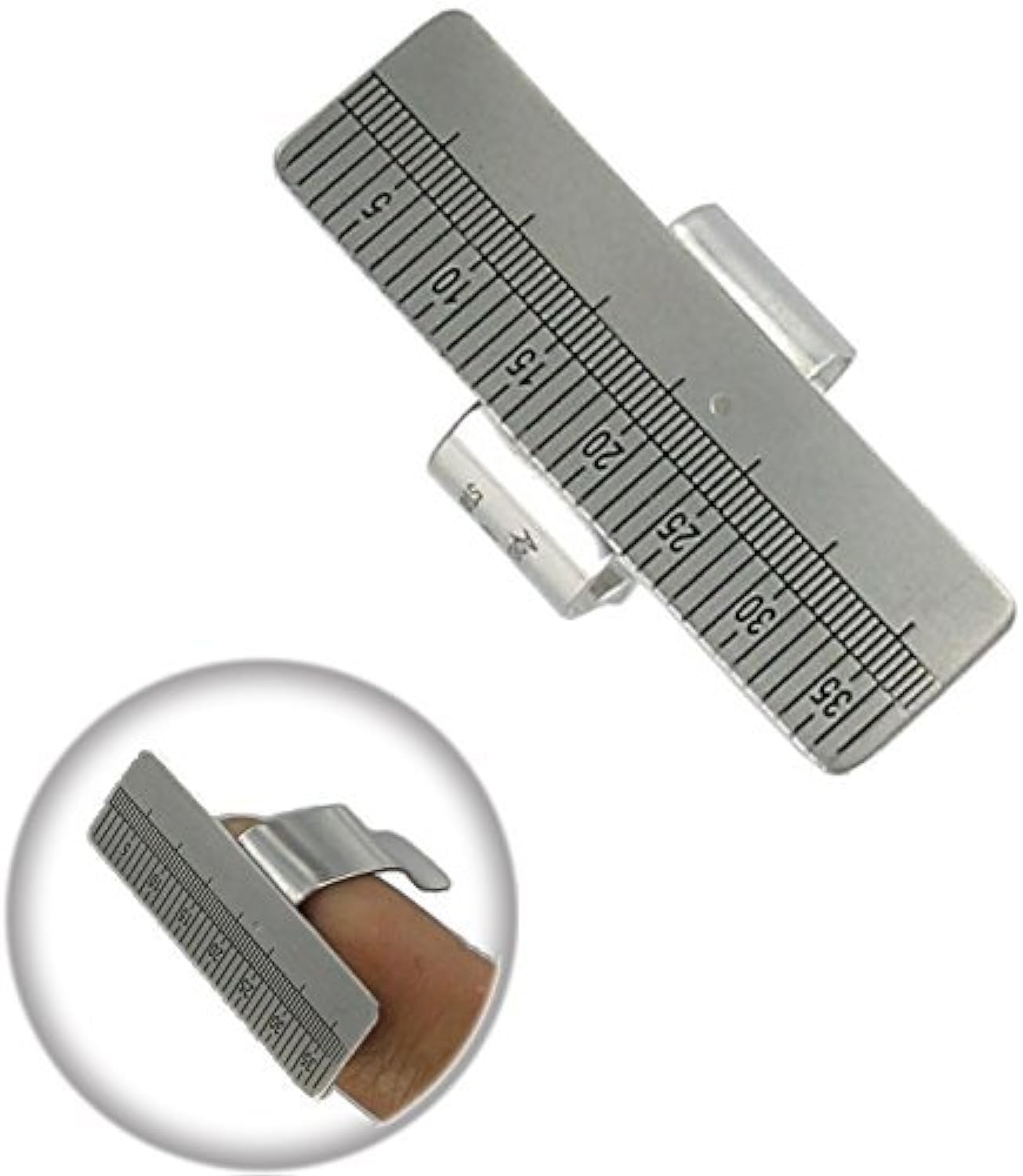 Amazon.com: Dental USA 4629 Endo Finger Ruler 1MM – 38MM : Industrial ...