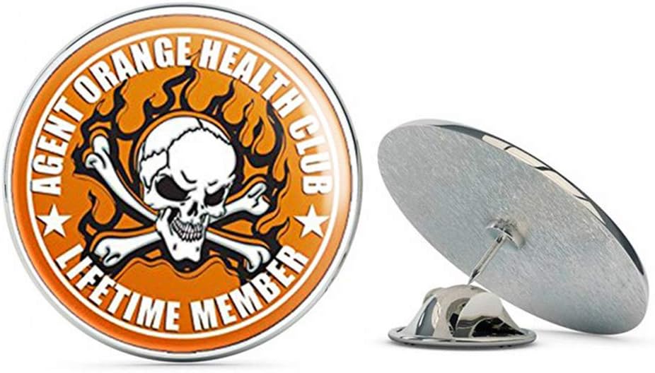 Amazon.com: NYC Jewelers Round Agent Orange Health Club (Vietnam ...