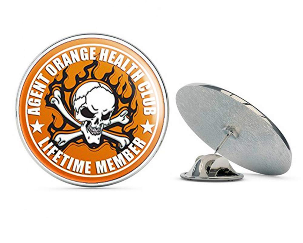 Amazon.com: NYC Jewelers Round Agent Orange Health Club (Vietnam ...