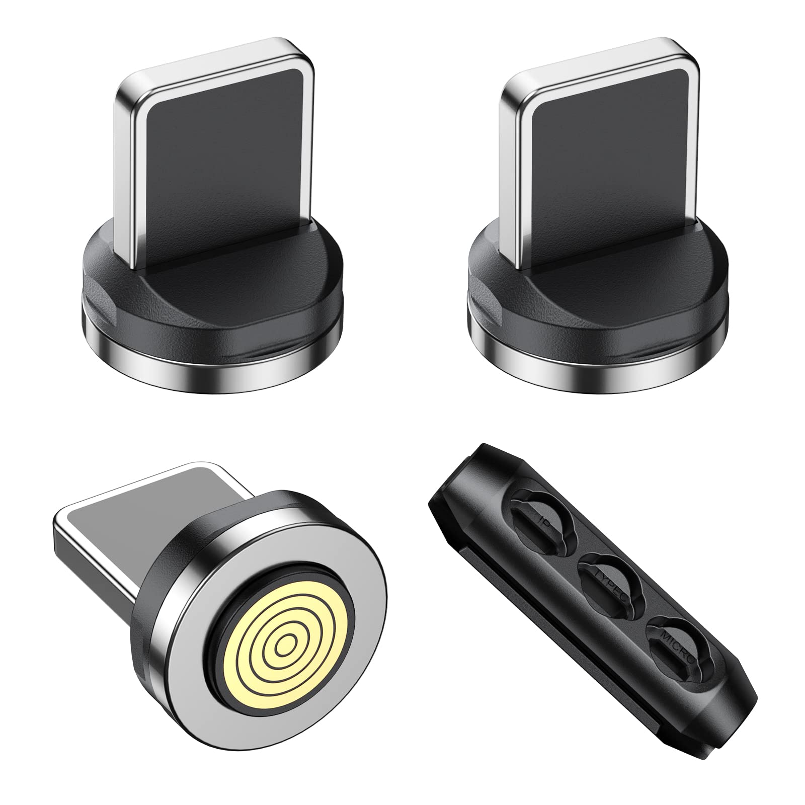 Amazon.com: VAFOTON 9Pin iProduct Magnetic Tips/Quick Charge Magnetic ...